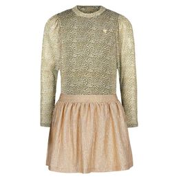Like Flo Kleid in Beige/ Gold - 52% | Gr&ouml;&szlig;e 110 | Kinderkleider