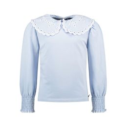 Like Flo Bluse "Like Flo Flo" in Hellblau - 55% | Gr&ouml;&szlig;e 122 | Kinder-blusen-hemden