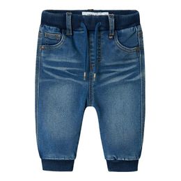 name it Jeggings "Ben" in Blau - 44% | Gr&ouml;&szlig;e 74 | Babyhosen