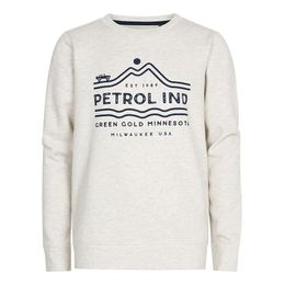 PETROL INDUSTRIES Sweatshirt in Wei&szlig; - 51% | Gr&ouml;&szlig;e 152 | Kinder-sweatshirts-jacken