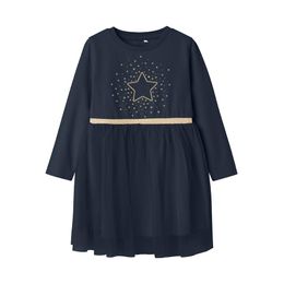name it Kleid "Nastar" in Dunkelblau - 44% | Gr&ouml;&szlig;e 92 | Kinderkleider