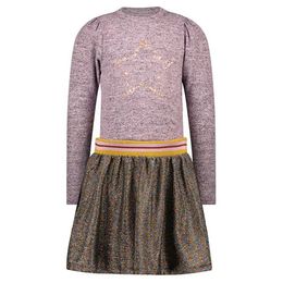 Like Flo Kleid in Lila/ Anthrazit - 49% | Gr&ouml;&szlig;e 134 | Kinderkleider