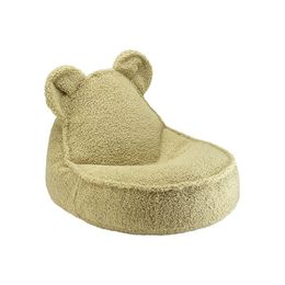 Wigiwama Sitzsack "Bear" in Gr&uuml;n - (B)70 x (H)60 x (T)42 cm - 41% | Kinderstuele