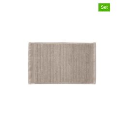 HNL 3er-Set: G&auml;stehandt&uuml;cher "Prestige" in Taupe - 49% | Gr&ouml;&szlig;e 30x50 cm | Badtextilien