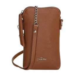 Charm Handytasche "Stratford" in Cognac - (B)10 x (H)17 x (T)2 cm - 62% | Damen-handytaschen