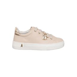 Patrizia Pepe Leder-Sneakers in Beige - 55% | Gr&ouml;&szlig;e 38 | Damen-sneakers