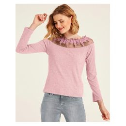 Heine Longsleeve in Rosa - 57% | Gr&ouml;&szlig;e 38 | Damen-tops