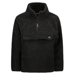 Tygo & Vito Teddypullover in Schwarz - 58% | Gr&ouml;&szlig;e 158/164 | Kids-fleecejacken-fleecepullover