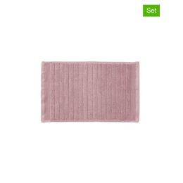 HNL 3er-Set: G&auml;stehandt&uuml;cher "Prestige" in Rosa - 55% | Gr&ouml;&szlig;e 30x50 cm | Badtextilien