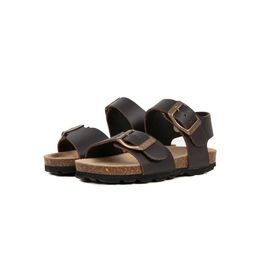 BABUNKERS Family Leder-Sandalen in Braun - 68% | Gr&ouml;&szlig;e 30 | Kindersandalen