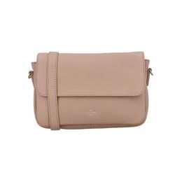 Charm Leder-Umh&auml;ngetasche in Beige - (B)23 x (H)16 x (T)5 cm - 67% | Damen-taschen