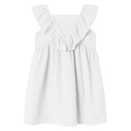 name it Kleid "Hanadya" in Wei&szlig; - 44% | Gr&ouml;&szlig;e 92 | Kinderkleider