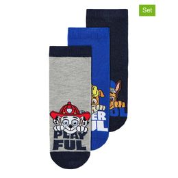 name it 3er-Set: Socken in Blau/ Grau/ Schwarz - 77% | Gr&ouml;&szlig;e 19-21 | Babysocken-strumpfhosen