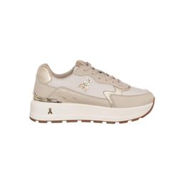 Patrizia Pepe Leder-Sneakers in Beige/ Creme - 61% | Gr&ouml;&szlig;e 37 | Damen-sneakers