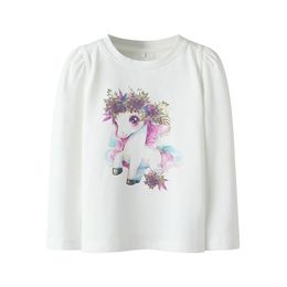 name it Longsleeve in Wei&szlig; - 42% | Gr&ouml;&szlig;e 92 | Kinder-longsleeves