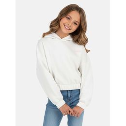 CARS Hoodie "Esmea" in Wei&szlig; - 55% | Gr&ouml;&szlig;e 152 | Kinder-sweatshirts-jacken