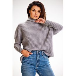 Awama Rollkragenpullover in Grau - 71% | Damen-pullover-cardigans