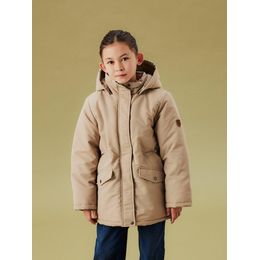 name it Parka "Marlow" in Beige - 46% | Gr&ouml;&szlig;e 146 | Kinderjacken