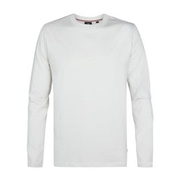 PETROL INDUSTRIES Longsleeve in Wei&szlig; - 47% | Gr&ouml;&szlig;e XL | Herrenshirts