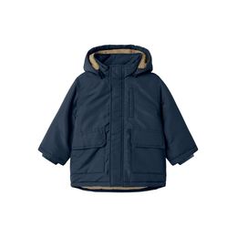 name it Parka "Marlow" in Blau - 42% | Gr&ouml;&szlig;e 128 | Kinderjacken