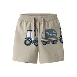 name it Sweatshorts "Jame" in Beige - 57% | Gr&ouml;&szlig;e 110 | Kinderhosen