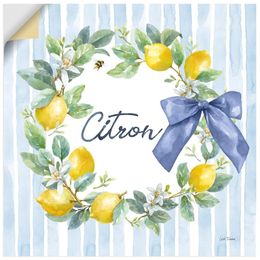 Artland Wandbild &raquo;Le Citron III&laquo; Arrangements 1 Stk. tlg. als Alubild, Leinwandbild, Poster, Wandaufkleber in verschied. Gr&ouml;&szlig;en Vinyl