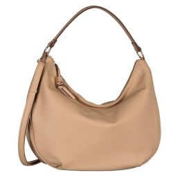 Gabor Damen Hobo &raquo;Rosina&laquo; Umh&auml;ngetasche, Schultertasche mit markantem Metal-Emblem