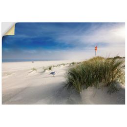 Artland Wandbild &raquo;Strandidylle&laquo; Strandbilder 1 Stk. tlg. als Alubild, Leinwandbild, Poster, Wandaufkleber in verschied. Gr&ouml;&szlig;en Vinyl