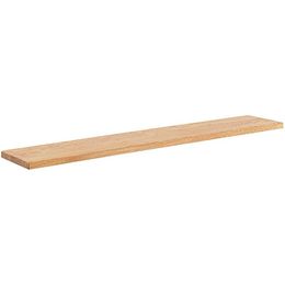 MCA living Wandboard &raquo;Greno Steckboard&laquo; 1 Stk. tlg. durchgehende Lamellen beige Holz teilmassiv