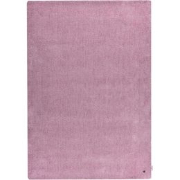 Tom Tailor HOME Hochflor-Teppich &raquo;Shaggy Teppich Cozy&laquo; rechteckig 25 mm H&ouml;he Uni Farben, auch in Pastell Farben, weich & kuschelig rosa Polyester