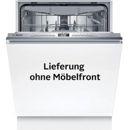 Bosch vollintegrierbarer Geschirrsp&uuml;ler Serie 4 &raquo;SMV4EVX09E&laquo; 14 Ma&szlig;gedecke Automatische T&uuml;r&ouml;ffnung f&uuml;r Effizienz, flexible K&ouml;rbe & Schubladen silber 