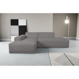 WERK2 Ecksofa &raquo;Apollo, hoher Sitzkomfort, aktuelles Design, Breite 264cm, L-Form&laquo; Puristisches Design mit maximalem Komfort 100% Polyester