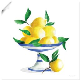 Artland Wandbild &raquo;Spanish Lemons II&laquo; Arrangements 1 Stk. tlg. als Alubild, Leinwandbild, Poster, Wandaufkleber in verschied. Gr&ouml;&szlig;en Papier