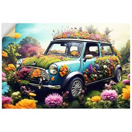Artland Wandbild &raquo;Flowerpower Mini&laquo; 1 Stk. tlg. als Alubild, Leinwandbild, Poster, Wandaufkleber in verschied. Gr&ouml;&szlig;en Vinyl