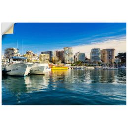 Artland Wandbild &raquo;Hafen von Calp&laquo; Spanien 1 Stk. tlg. als Alubild, Leinwandbild, Poster, Wandaufkleber in verschied. Gr&ouml;&szlig;en Vinyl