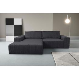 WERK2 Ecksofa &raquo;Rio, elegant & bequem, Breite 262 cm, L-Form&laquo; Puristisches Design mit maximalem Komfort 90% Polyester, 10% Nylon