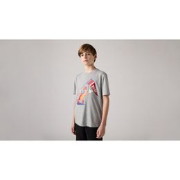 Levi's Kids Jungen Levi's Kids T-Shirt &raquo;LVB PARADING HOT DOG TEE&laquo; for Boys, mit Logoprint, meliert 6 (116)