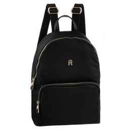 Tommy Hilfiger Damen Cityrucksack &raquo;POPPY NEW BACKPACK&laquo; in dezentem Stil schwarz B/H/T: 26cm x 36cm x 13cm
