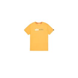Alpha Industries Damen T-Shirt &raquo;Alpha Label T-Shirt PP&laquo; orange XL