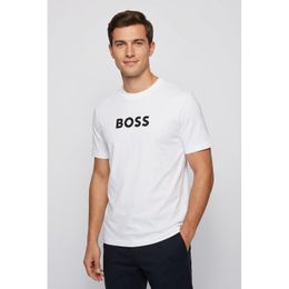 BOSS Green Herren BOSS Green T-Shirt Rundhalsausschnitt, Regular Fit, Boss-Logodruck M