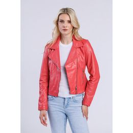 Freaky Nation Damen Lederjacke &raquo;Bikerjacket-FN&laquo; M (38) Trachtenmode