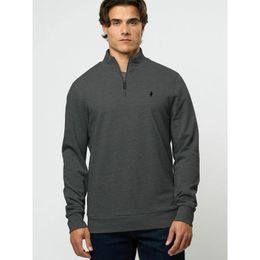 MCS Herren MCS Rundhalspullover &raquo;MCS sweatshirt with half-zip MCClement&laquo; L