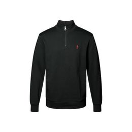 MCS Herren MCS Rundhalspullover &raquo;MCS sweatshirt with half-zip MCClement&laquo; M