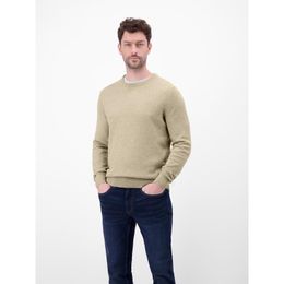 Lerros Herren Lerros Strickpullover &raquo;Herren Strickpullover in Twist-Struktur&laquo; Rundhalsausschnitt, weicher Stoff, lang&auml;rmlig, normale Passform M