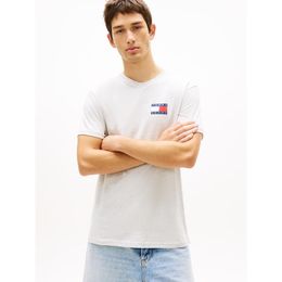 Tommy Jeans Herren T-Shirt &raquo;TJM SLIM FIT ESSENTIAL FLAG&laquo; Mit Rundhalsausschnitt M