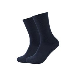 Camano Herren Socken &raquo;comfort&laquo; 4 Paar tlg. superweiche B&uuml;ndchen, venenfreundliche Socken blau 39-42