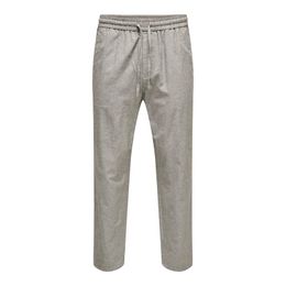Only & Sons Only & Sons Herren ONLY & SONS Stoffhose &raquo;ONSLINUS CROP 0007 COT LIN PNT NOOS&laquo; mit Leinen L, N-Gr