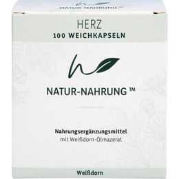 NATUR-NAHRUNG Herz Wei&szlig;dorn Weichkapseln 100 St