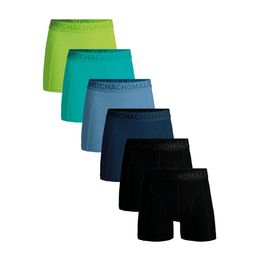 MUCHACHOMALO 6er-Set: Boxershort in Mehrfarbig - f&uuml;r Herren | Gr.: M