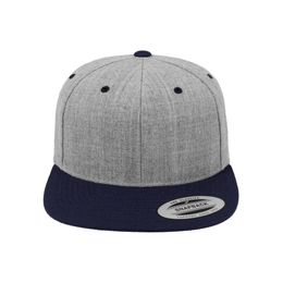 Flexfit Snapback - Classics in heather/navy | Gr.: onesize